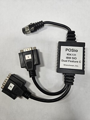 Wrenchman 10K131 Dual Feature C RS-232 Interface for IBM 4683, 469X | eBay