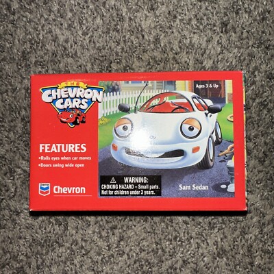 SAM SEDAN 1996 THE CHEVRON CARS COLLECTIBLE NEW IN BOX - NEVER PLAYED ...