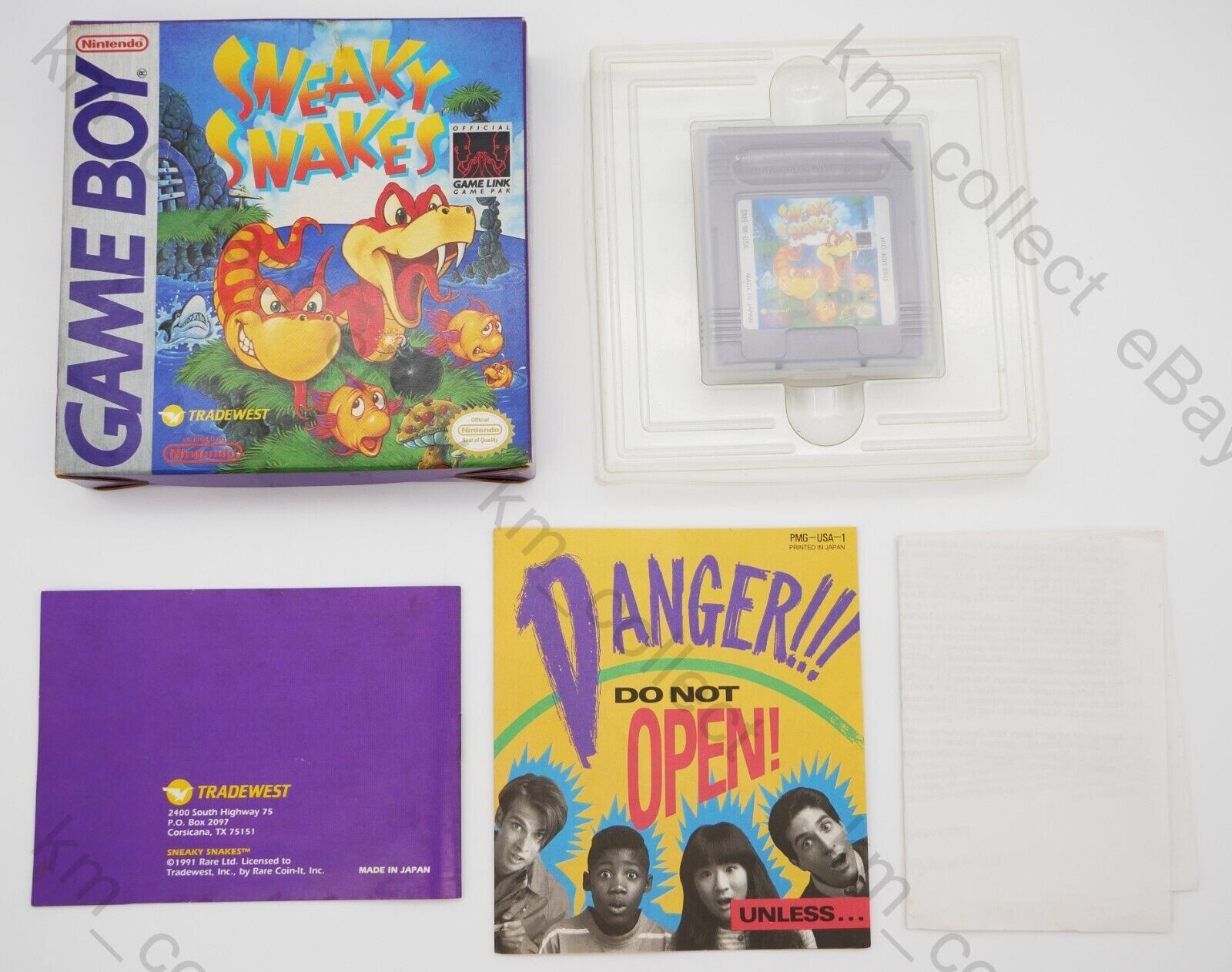 Sneaky Snakes | Nintendo GameBoy GB | boxed CIB komplett in OVP | eBay