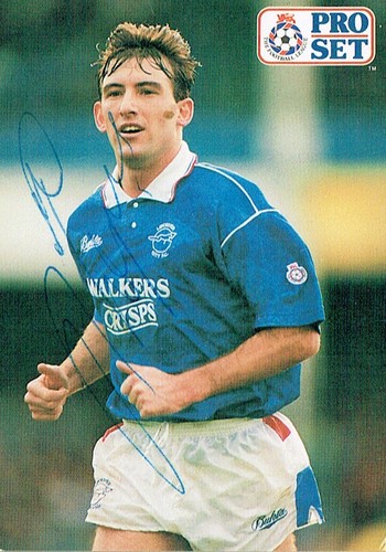 STEVE THOMPSON SIGNED PRO SET CARD LEICESTER CITY 2.5X3.5 INCH ...