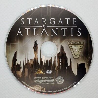 Stargate Atlantis: Season 5 - Replacement DVD Disc #4 | eBay