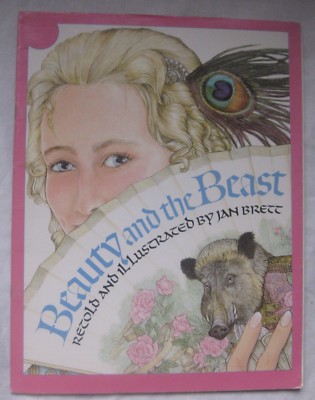 Beauty and the Beast Scholastic Jan Brett 1989 Vintage Fairytale ...