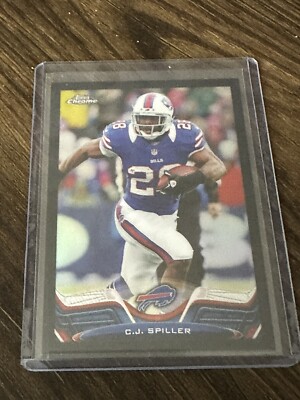 2013 Topps Chrome C.J Spiller Black Numbered 167/299 | eBay