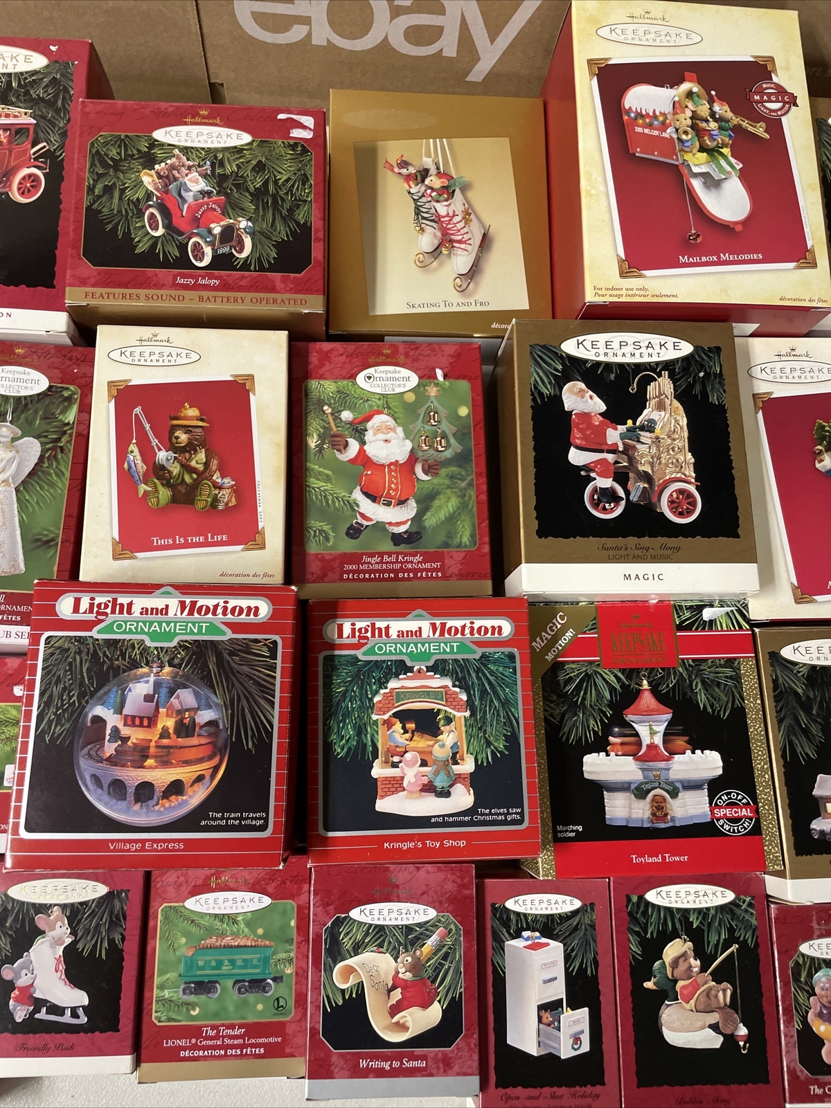 Huge HALLMARK KEEPSAKE Ornament Lot Of 44 / Mostly New & MIB | eBay