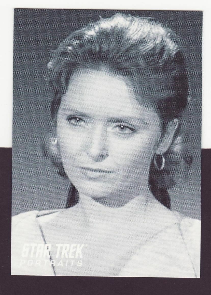 STAR TREK TOS 2009 PORTRAITS INSERT CARD M63 SANDRA SMITH JANICE LESTER ...