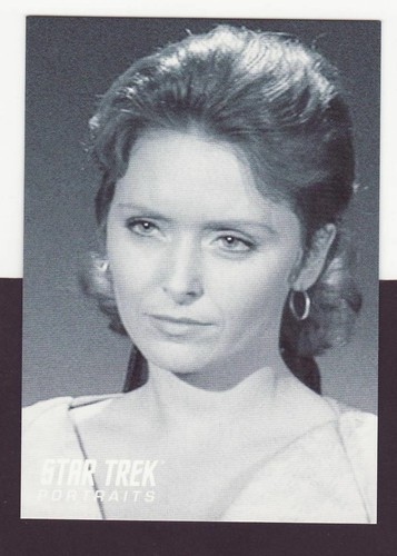 STAR TREK TOS 2009 PORTRAITS INSERT CARD M63 SANDRA SMITH JANICE LESTER ...