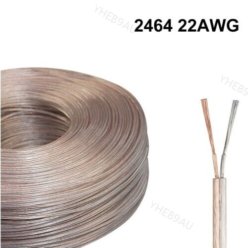 DC powr supply Transparent Electrical Wire Cable 22AWG 3A led Lighting ...