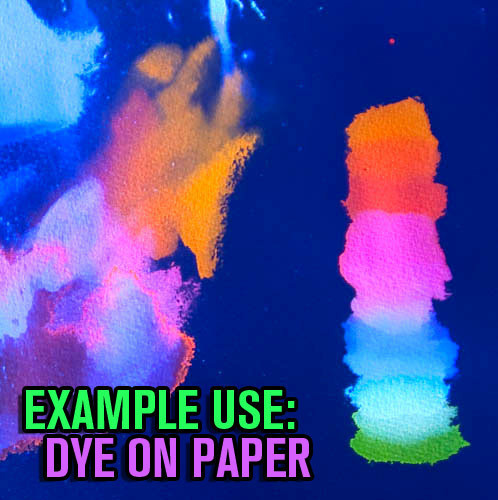 GLOWING Liquid: UV Neon Blacklight Reactive Dye / Paint / Ink / Special ...