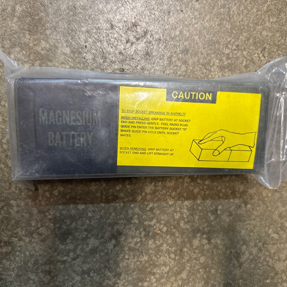 PRC-25 PRC-77 Manpack Field Radio BA-4386 Battery DEAD | eBay