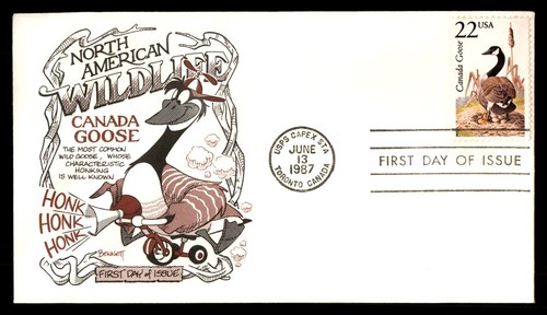 Mayfairstamps US FDC 1987 Canadian Goose First Day Cover aaw_53907 | eBay