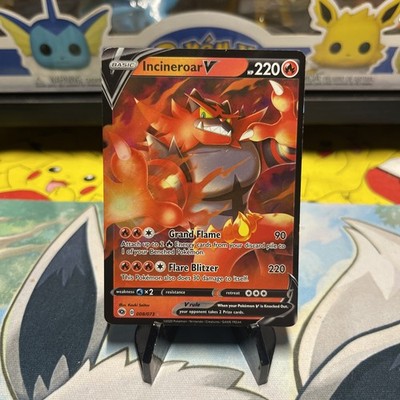 Incineroar V 008/073 - Champions Path Ultra Rare Pokemon Card | eBay