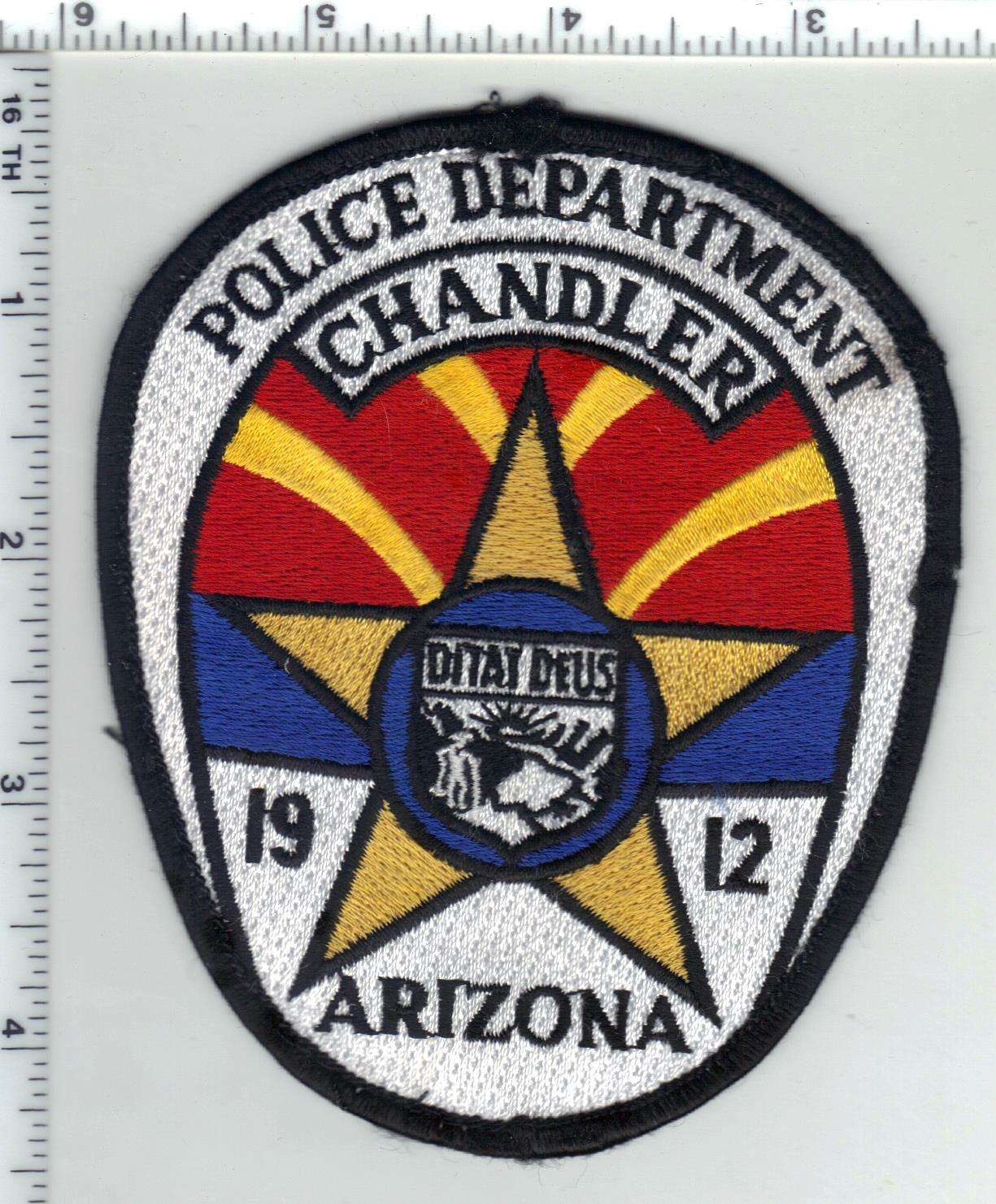 Chandler Police (Arizona) 3rd Uniform Take-Off Shoulder Patch | eBay