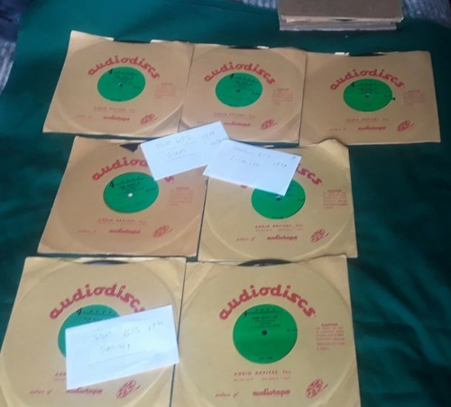 VINTAGE 4 STAR RECORDS LOT OF 7 ACETATE 10'' RECORDS 60'S POP NON ...