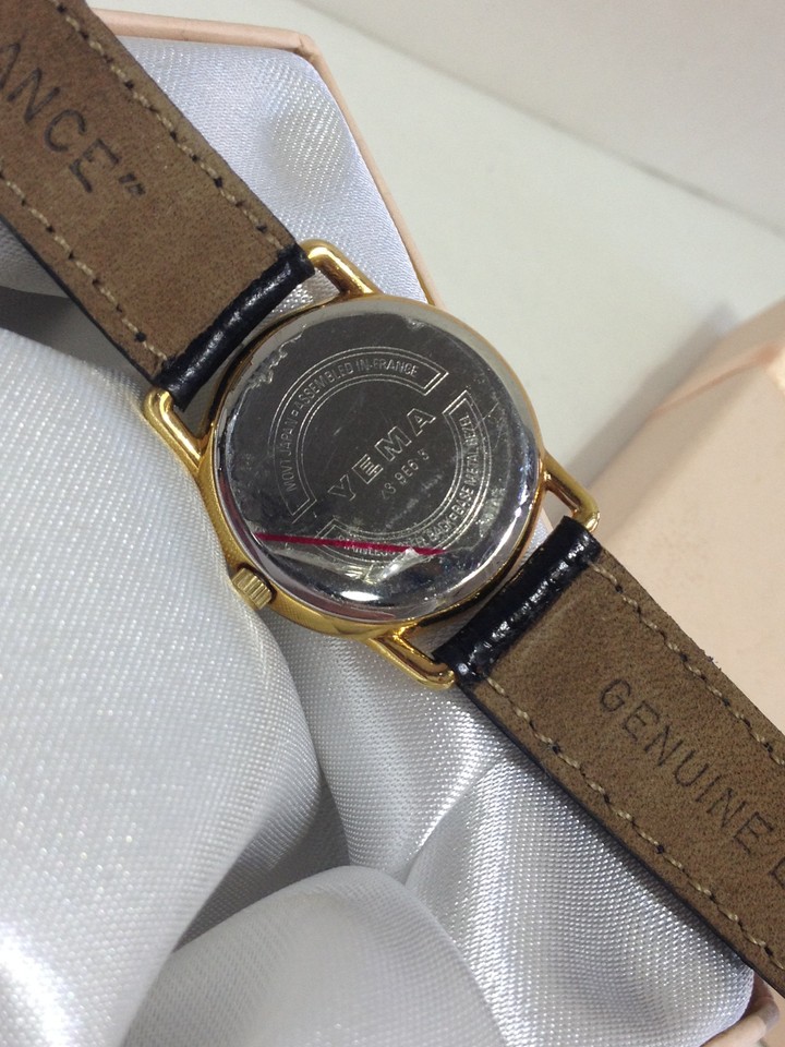NEW WOMEN'S ORIGINAL RETRO YEMA PARIS FRANCE WATCH ONE PEOPLE NATION ...