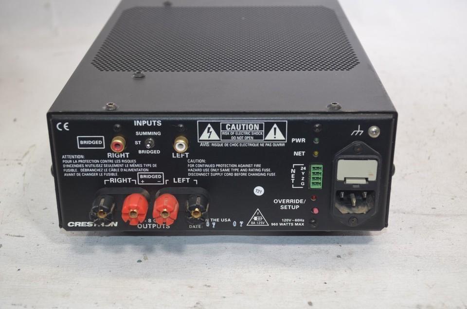 Crestron CNAMPX 2x60 Parts! | eBay