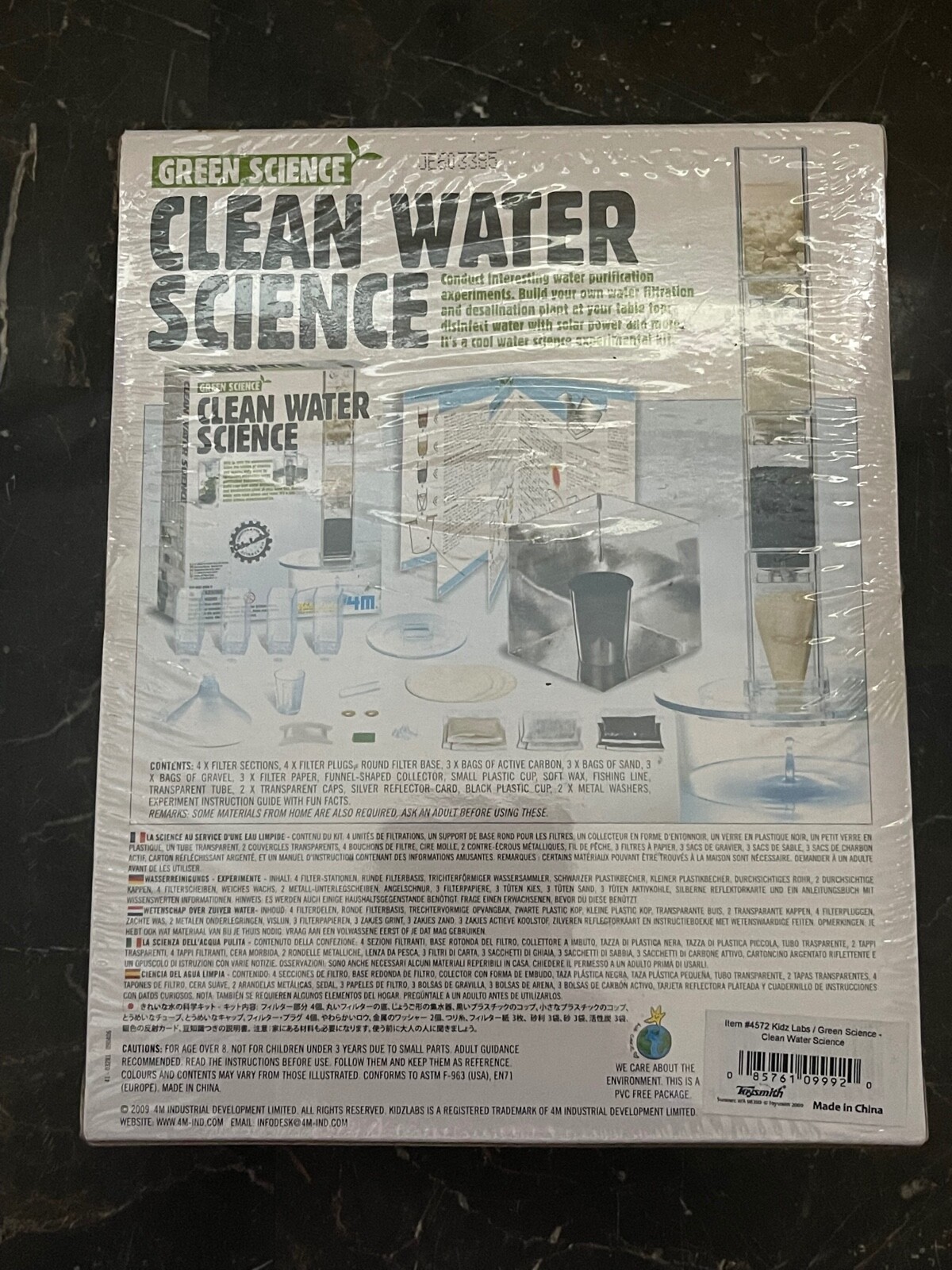 Green Science Clean Water Science Kit Kidz Lab Kids Homeschool Learning ...