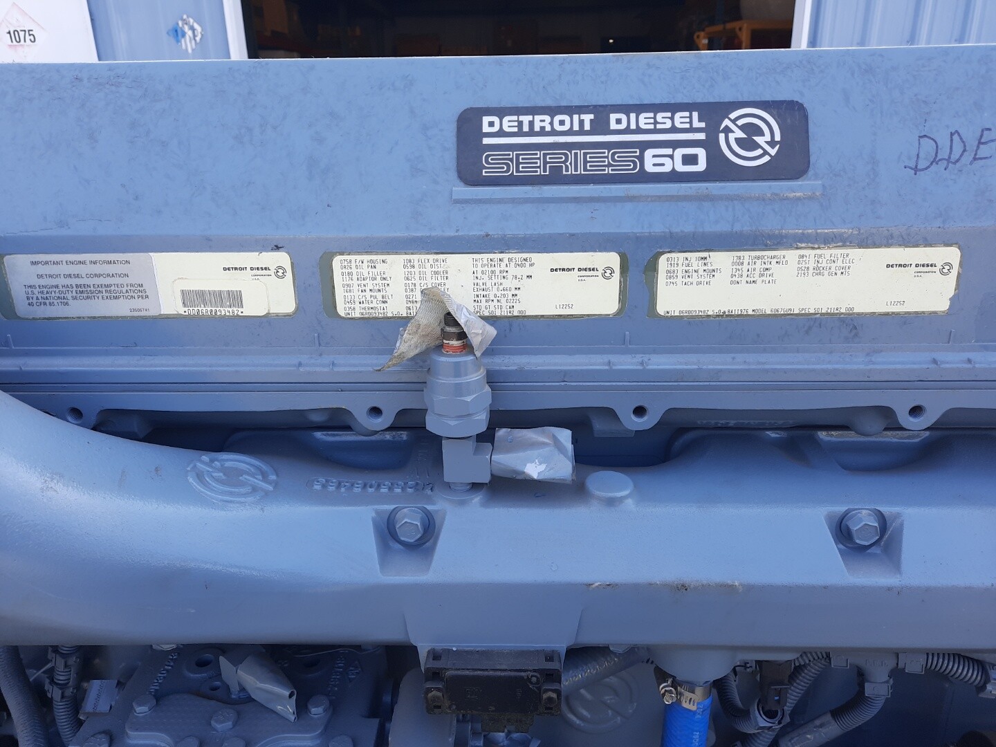 Detroit 60 Series ENGINE M916A1 M920A1 M915A2 Military | eBay