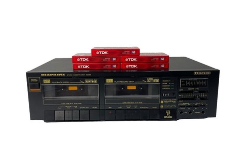 Vintage Marantz Stereo Cassette Deck SD-255 Component Dual RCA Dolby ...