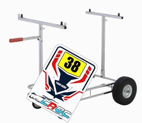 Kart Trolley | Stand | Floor tray sticker | CROC PROMOTION Sticker ...