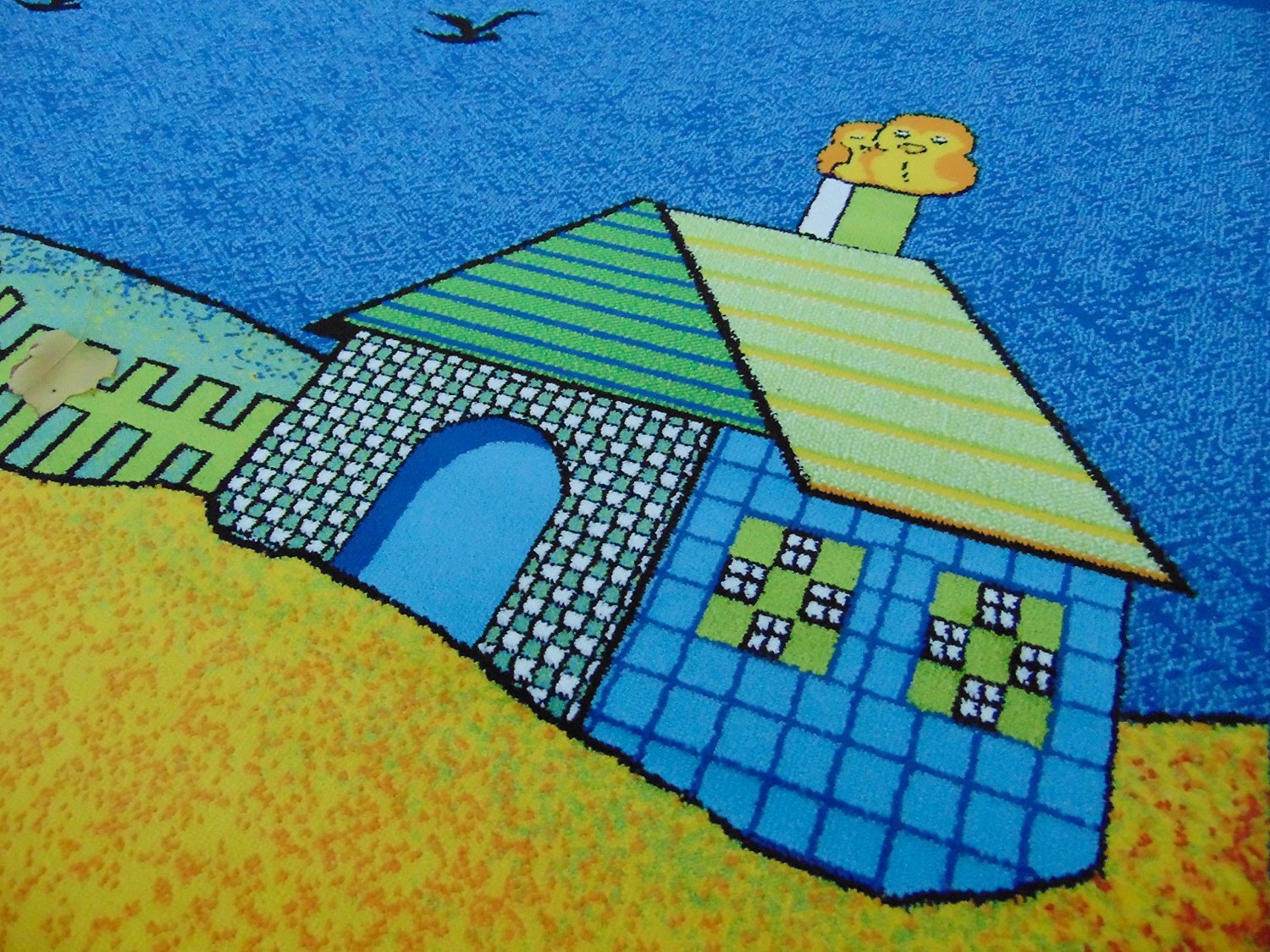 Kids Area Rug Kids Rugs 5x7 Playroom Rugs Classroom Rug Educational Rug ...