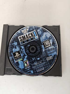 WWF SmackDown Sony PlayStation 1 WWE PS1 Video Game No Manual Tested ...