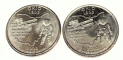 # C632 OHIO STATEHOOD QUARTERS, P & D from MINT ROLLS | eBay