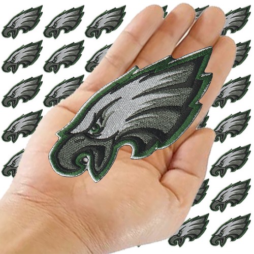 Wholesale Philadelphia Eagles Football Logo Size 4.4"x1.8" Sew Iron on ...