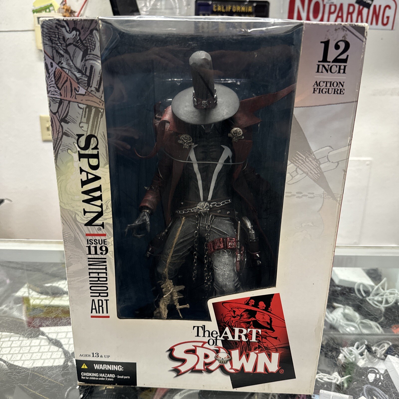 Spawn The Art Of Spawn Series 27 Issue 119 Interior Art 12" Figure NEW ...