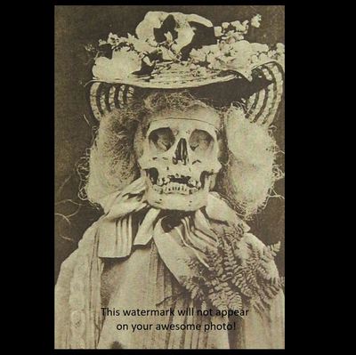 Scary Vintage Skeleton Freak PHOTO Freaky Skull Demon Creepy Devil | eBay