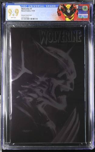 💎WOLVERINE #1 PAT GLEASON ADAMANTIUM FOIL VARIANT CGC 9.9 - CUSTOM WOLV ...