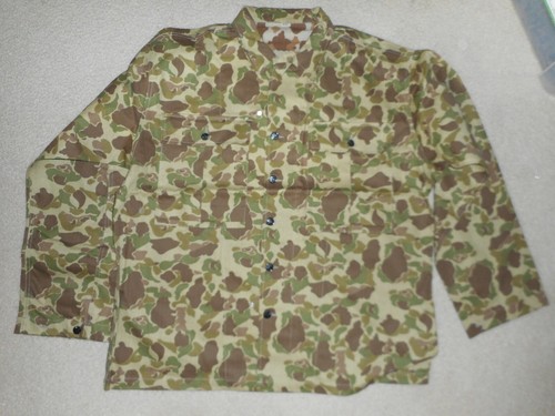 WWII WW2 US Army M42 combat camo jacket size XXL !!! | eBay