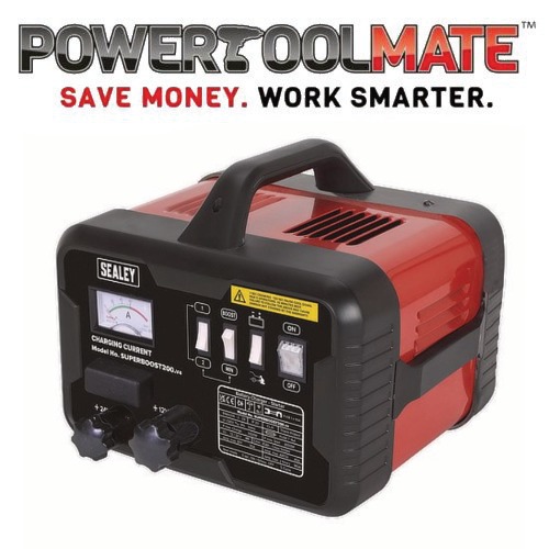 Sealey SUPERBOOST200 Car Van Battery Starter Charger 200 45Amp 12 24V ...