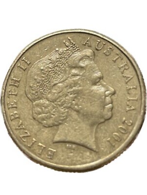 2001 AUSTRALIAN $1 ONE DOLLAR COIN - CENTENARY OF FEDERATION (1901 ...