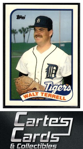 Walt Terrell 1989 Topps Tiffany #127 Detroit Tigers | eBay