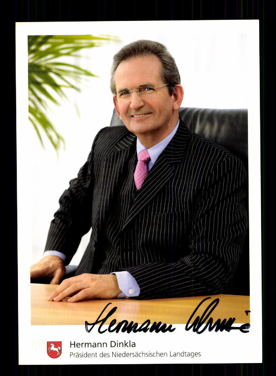 Hermann Dinkla Autogrammkarte Original Signiert ## BC 94657 | eBay