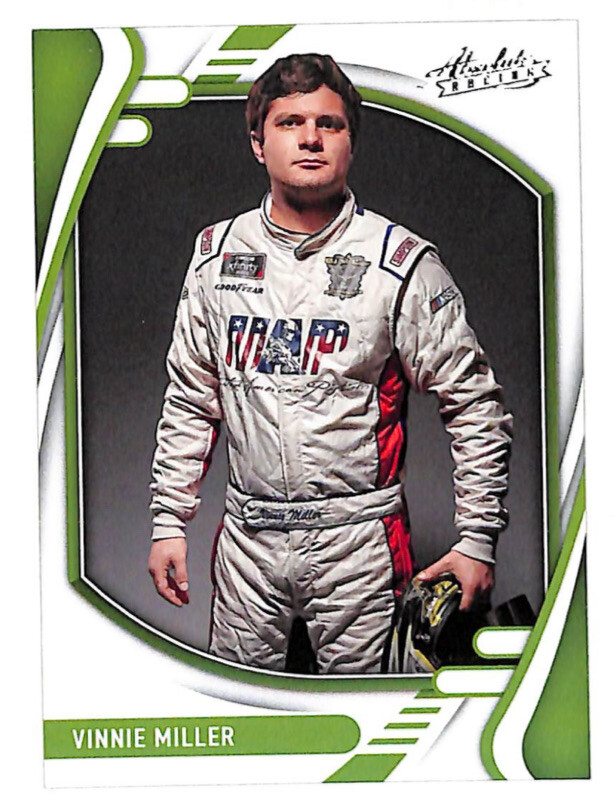 2022 Panini Chronicles Racing Vinnie Miller Absolute card NASCAR | eBay