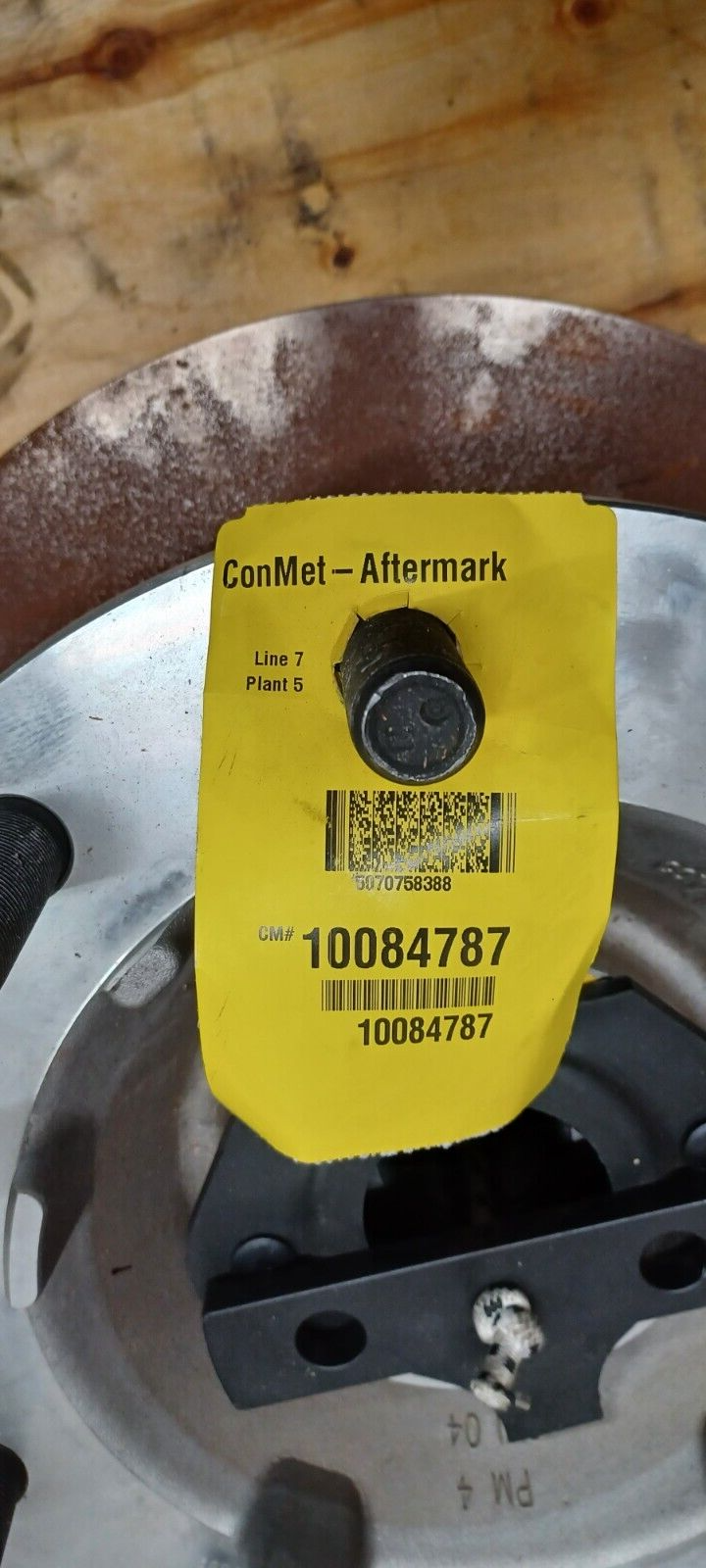 Conmet 10084787/1C084787/CM1C084787 Preset Hub Assembly Brake Rotor | eBay