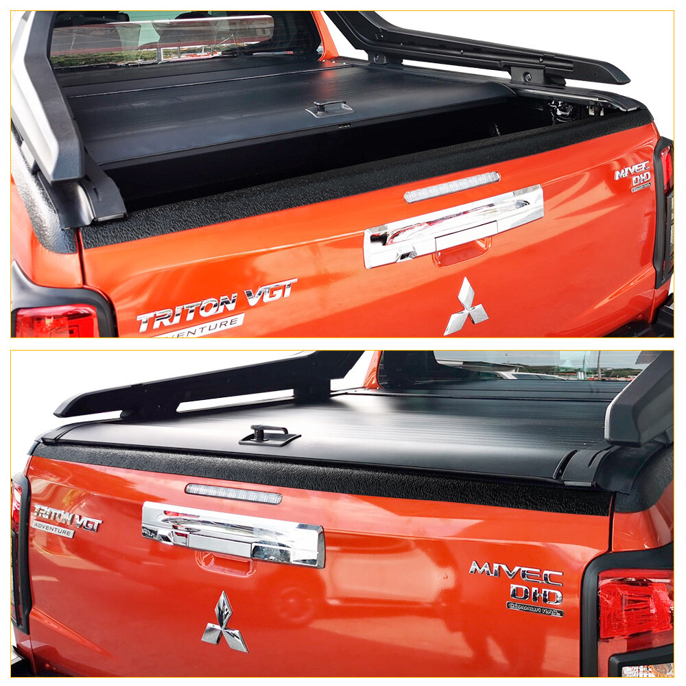 Tailgate Protector Cover Rear Trim For Mitsubishi Triton MQ MR 2019 ...