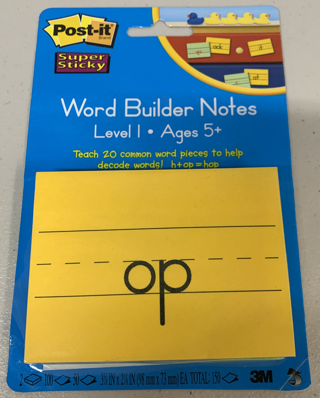 Post-it Super Sticky Word Builder Notes Sealed 100 + 50 Sheets BN13 | eBay