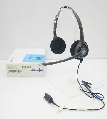 Plantronics Supraplus HW261N Binaural Telefon Qd Headset für M22 M12 ...