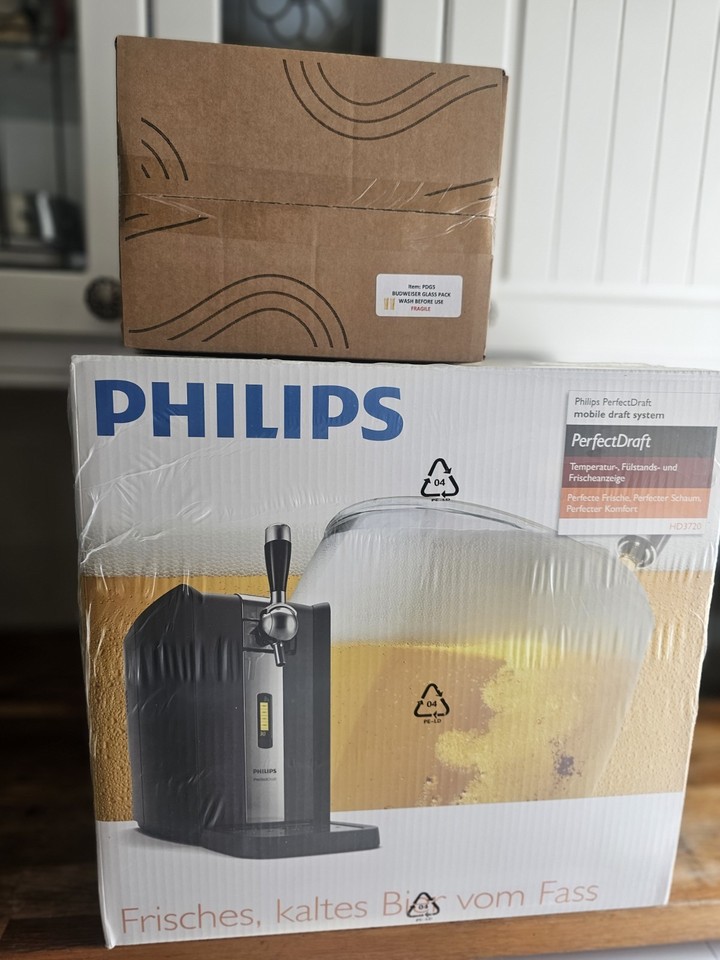 Phillips Perfect Draft Home Beer Keg Machine Brand New & Sealed (HD3720/25). | eBay UK