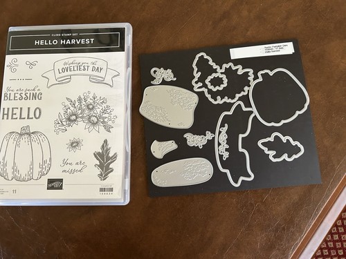 Stampin Up Hello Harvest Bundle (stamps and dies) | eBay