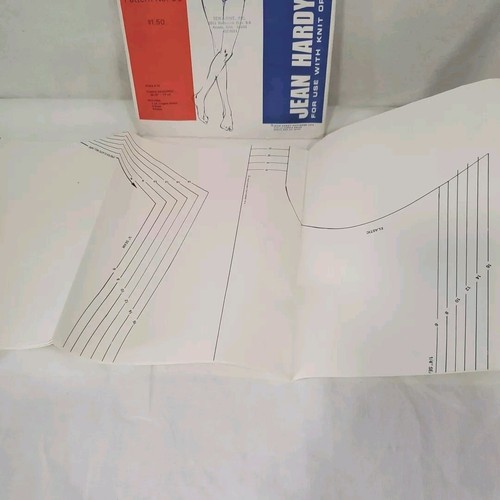 Jean Hardy Pattern Vintage 1972 Misses Basic Body Shirt No 90 Sizes 6 ...