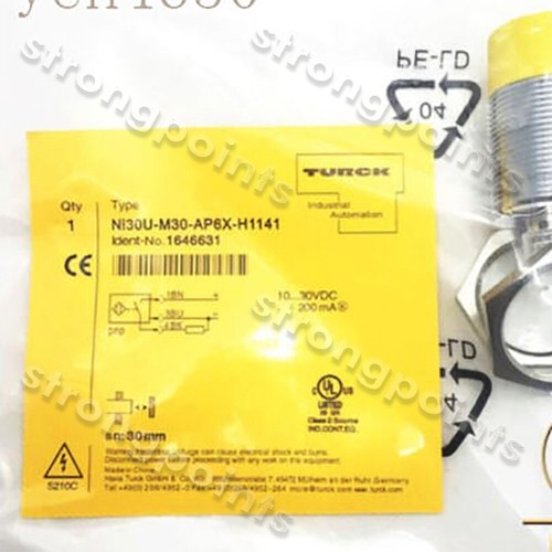 TURCK NI30U-M30-AP6X-H1141 30MM THREADED UPROX BARREL INDUCTIVE ...