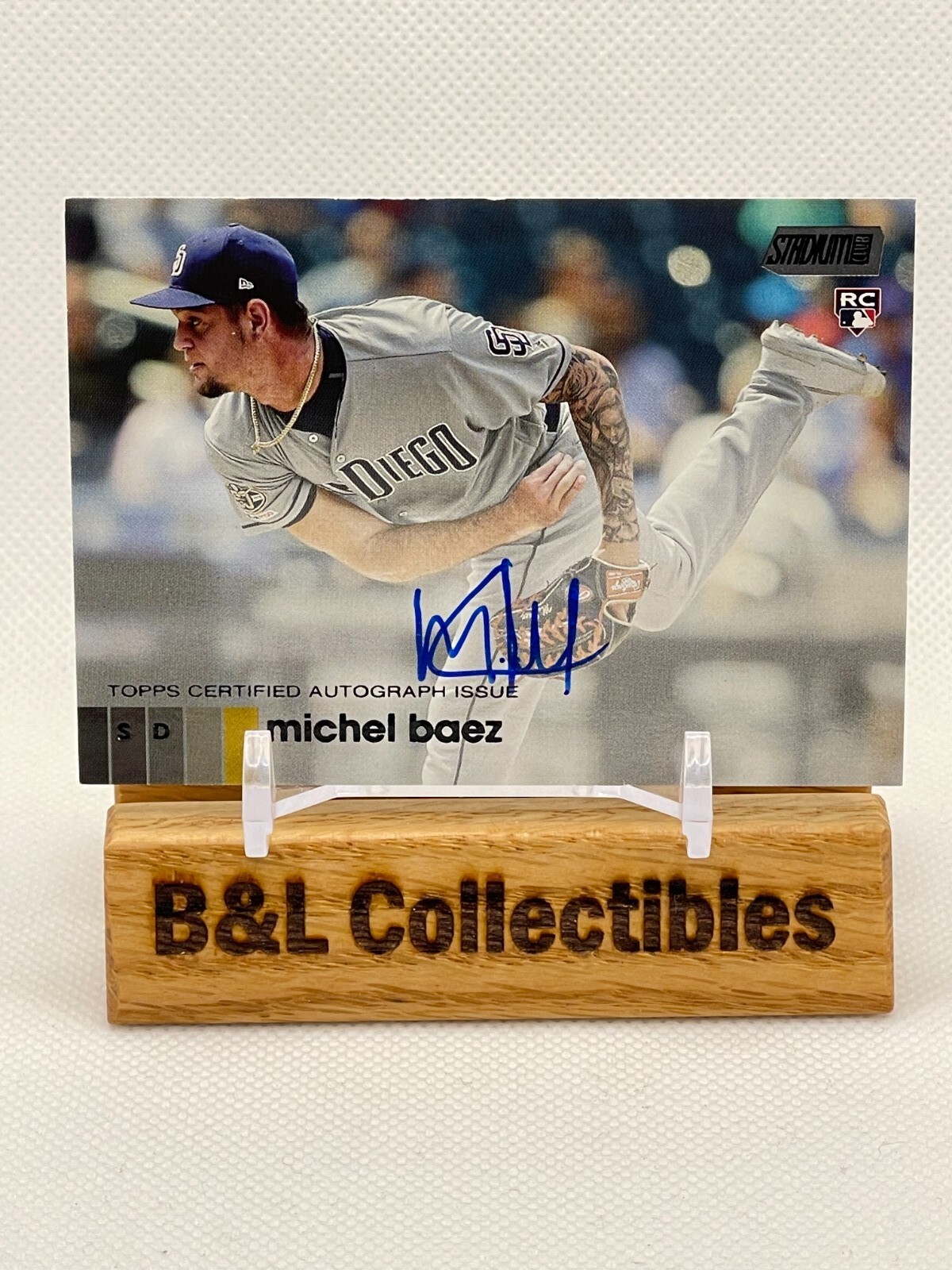 2020 Topps Stadium Club - Michael Baez #25/25 Auto Black Foil AMBA ...