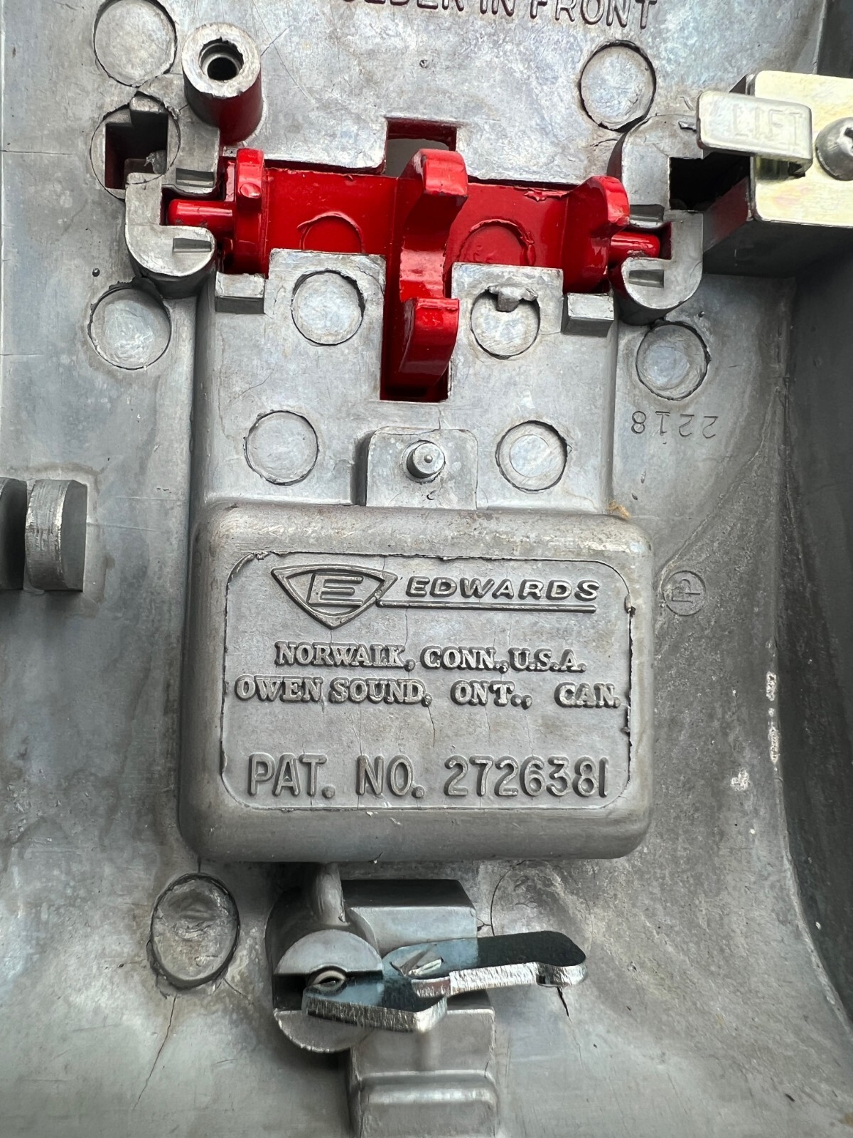 EDWARDS 270 Series Fire Alarm Pull Station w/ Surface Mount Box USA | eBay