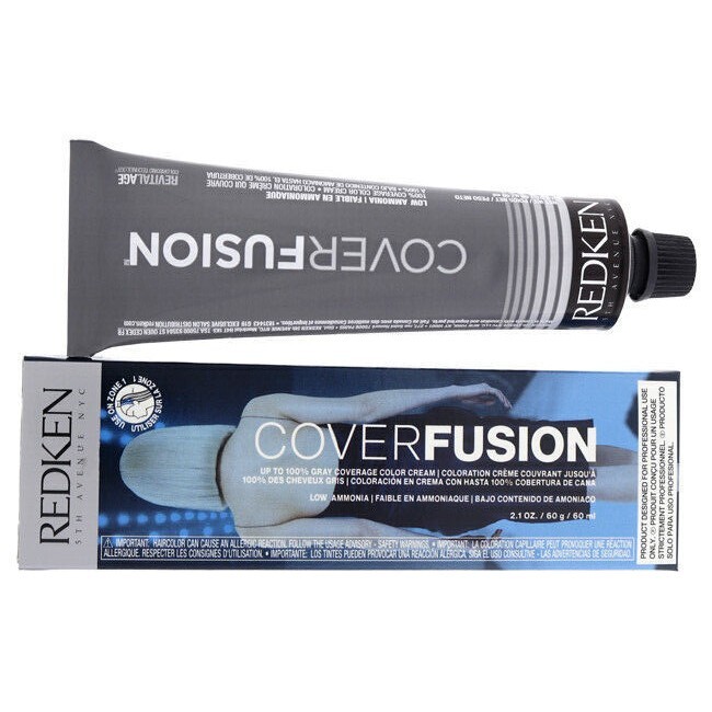 REDKEN Color Fusion COVER FUSION Professional Hair Color Cream ~ 2.1 oz ...