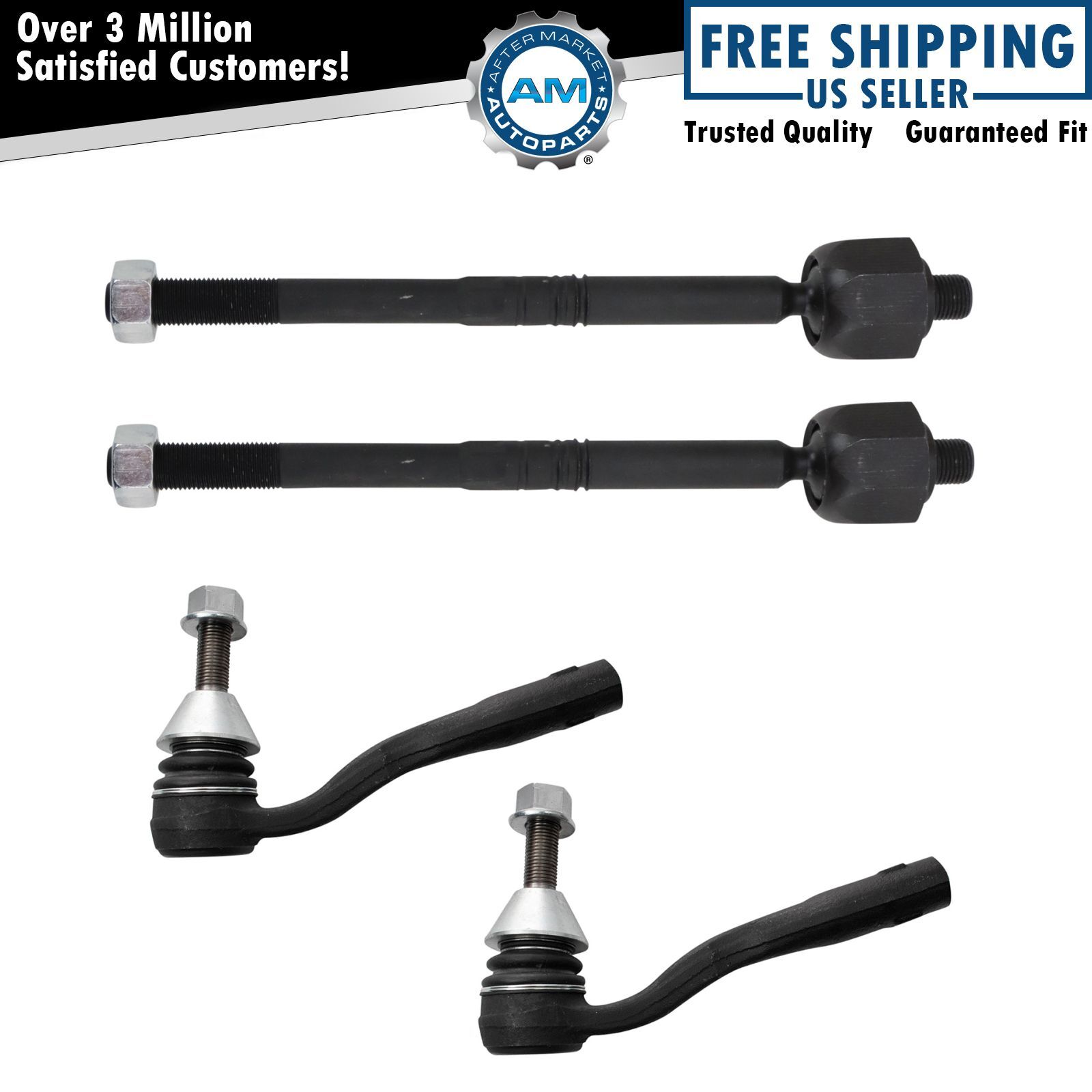 Front Tie Rod Set Fits 2012-2019 Mercedes-Benz | eBay