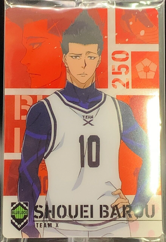 Shouei Barou Blue Lock Wafer Card TCG Bandai New Football Soccer Anime ...