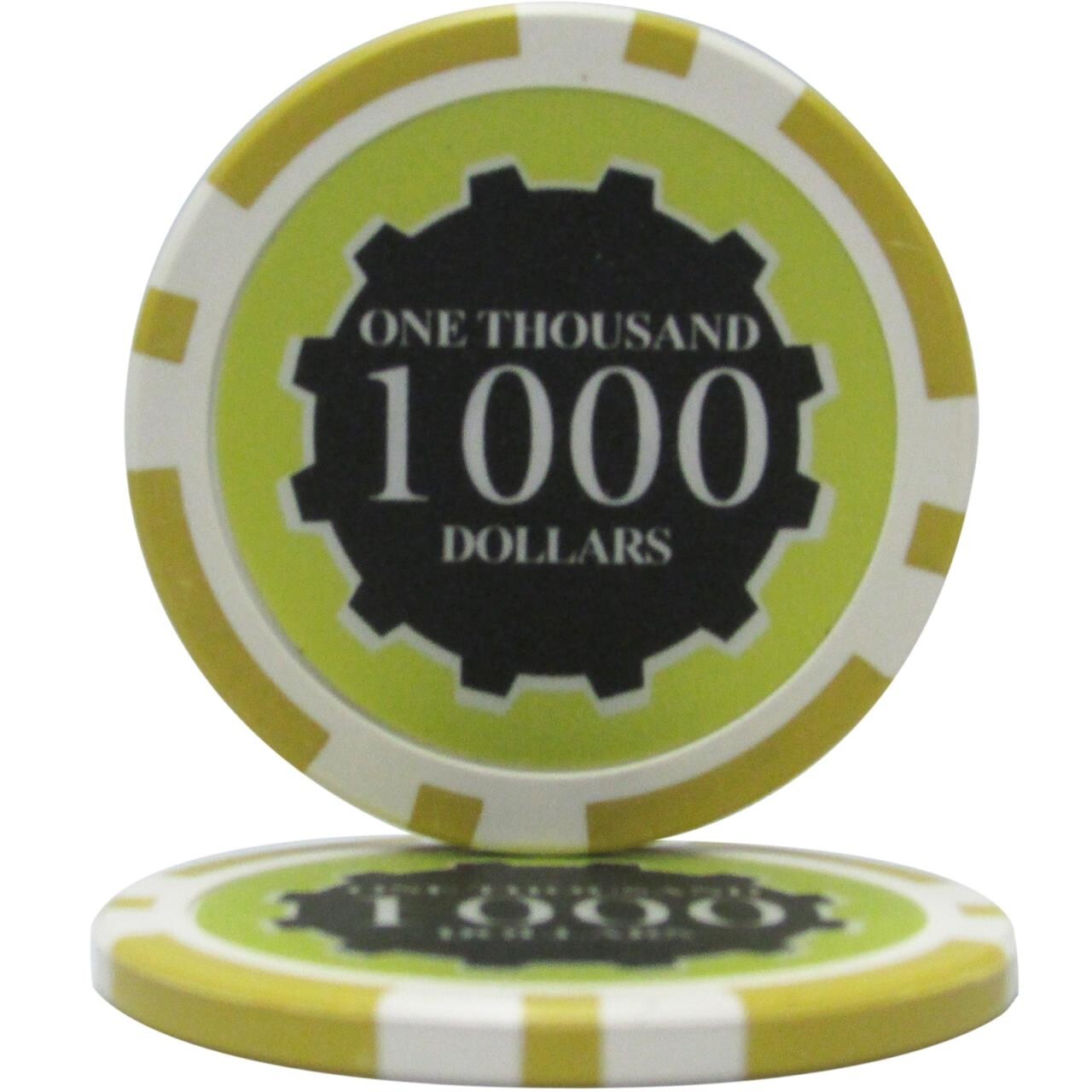 1000PCS 14G ECLIPSE POKER CHIPS SET WITH ALUM CASE | eBay